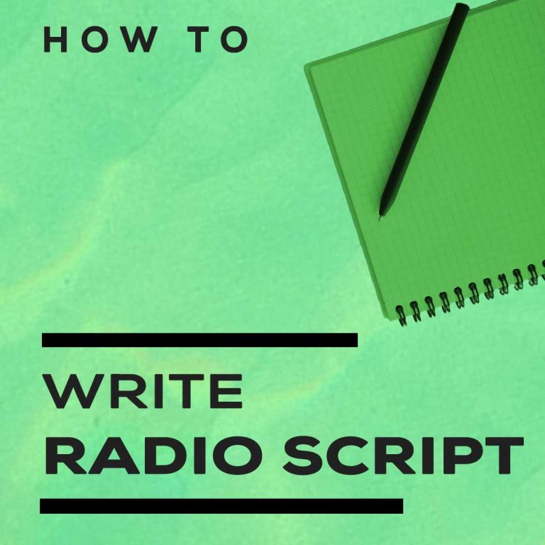 How To Write A Broadcasting Radio Script - 7 Examples | Radiolize